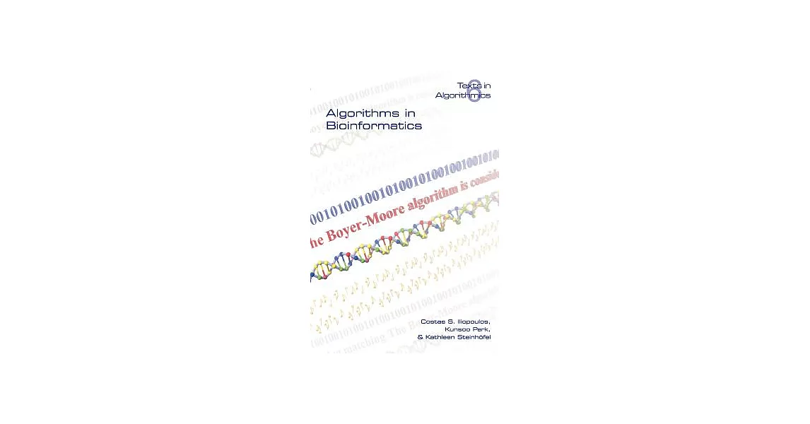 博客來 Algorithms In Bioinformatics 