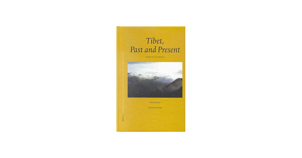 博客來-Tibet, Past and Present: Tibetan Studies I