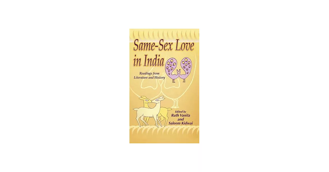 博客來 Same Sex Love In India Readings From Literature And History