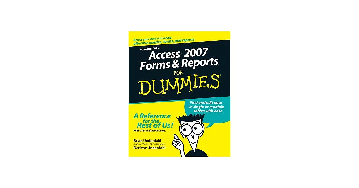 博客來-Access 2007 Forms & Reports for Dummies