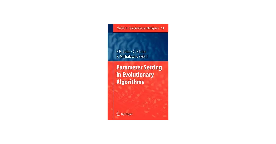 博客來-Parameter Setting in Evolutionary Algorithms