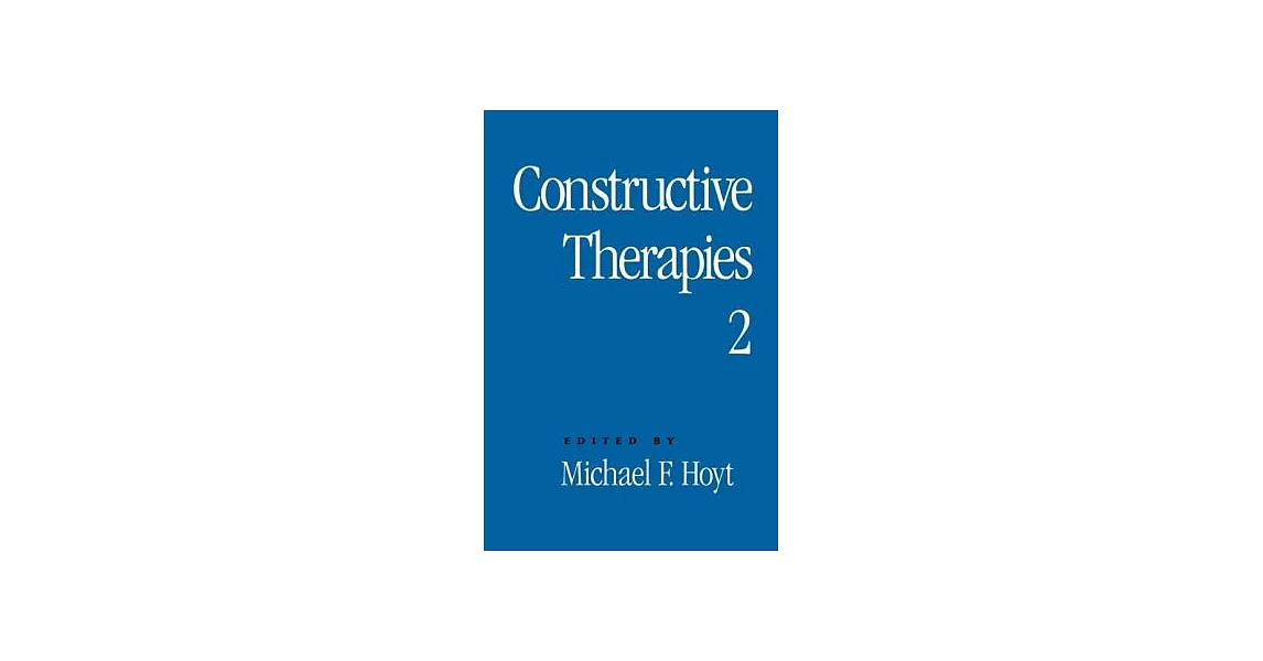 博客來-Constructive Therapies