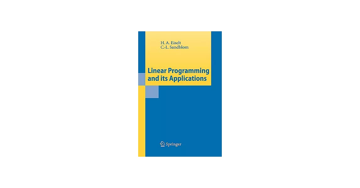 博客來-Linear Programming and Its Applications