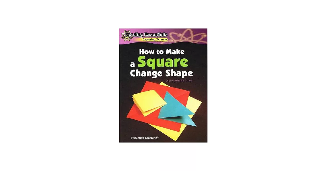 博客來-How to Make a Square Change Shapes