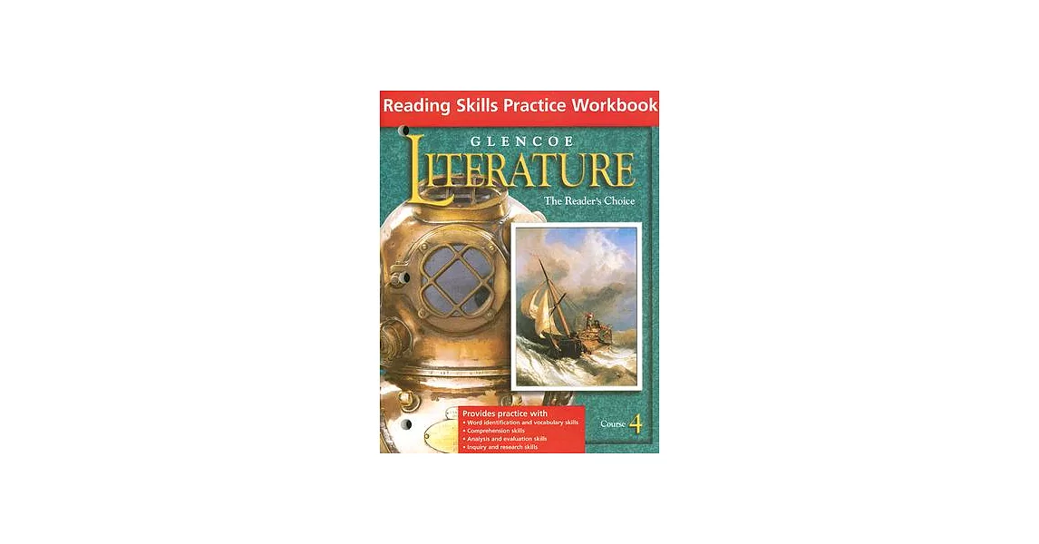 博客來-Glencoe Literature, Grade 9, Reading Skills Practice