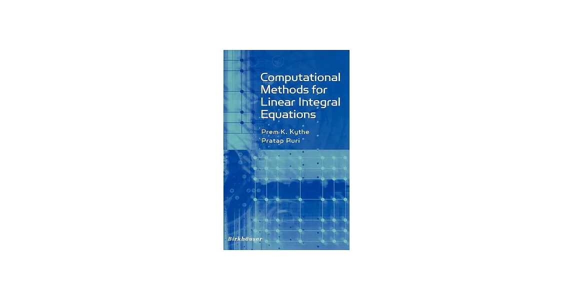 博客來-Computational Methods for Linear Integral Equations