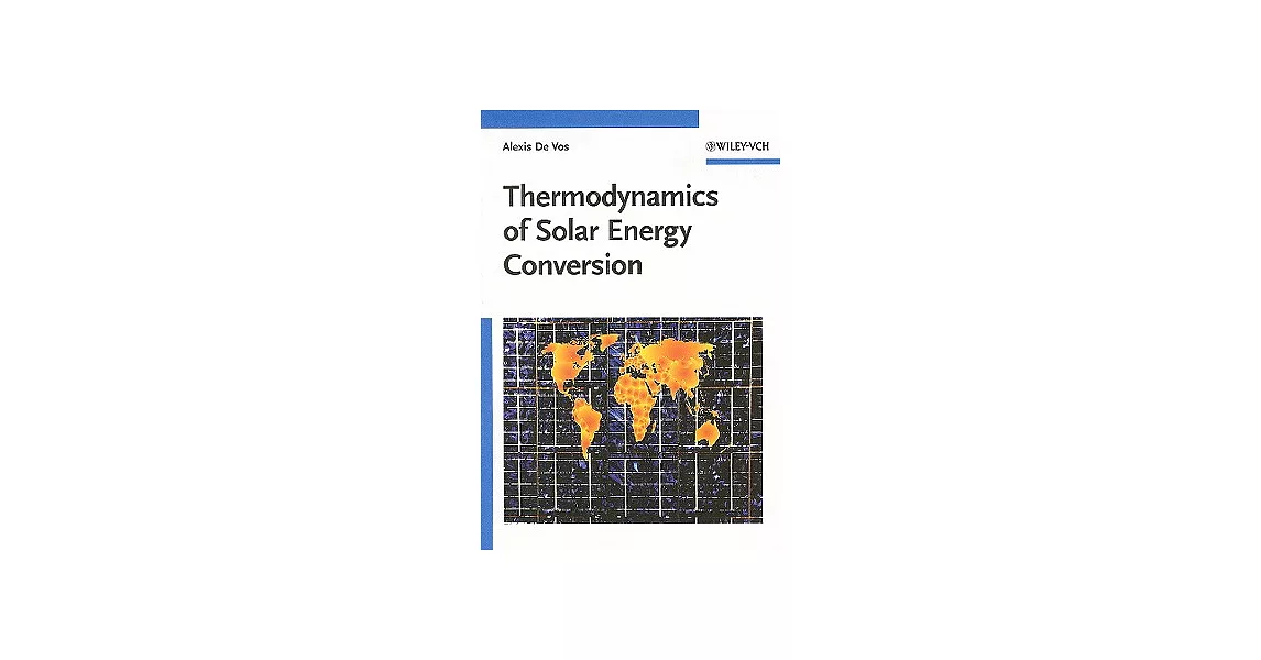 博客來-Thermodynamics of Solar Energy Conversion