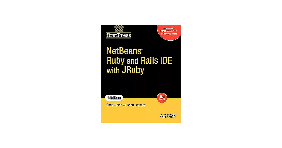 博客來-Netbeans Ruby and Rails IDE With JRuby