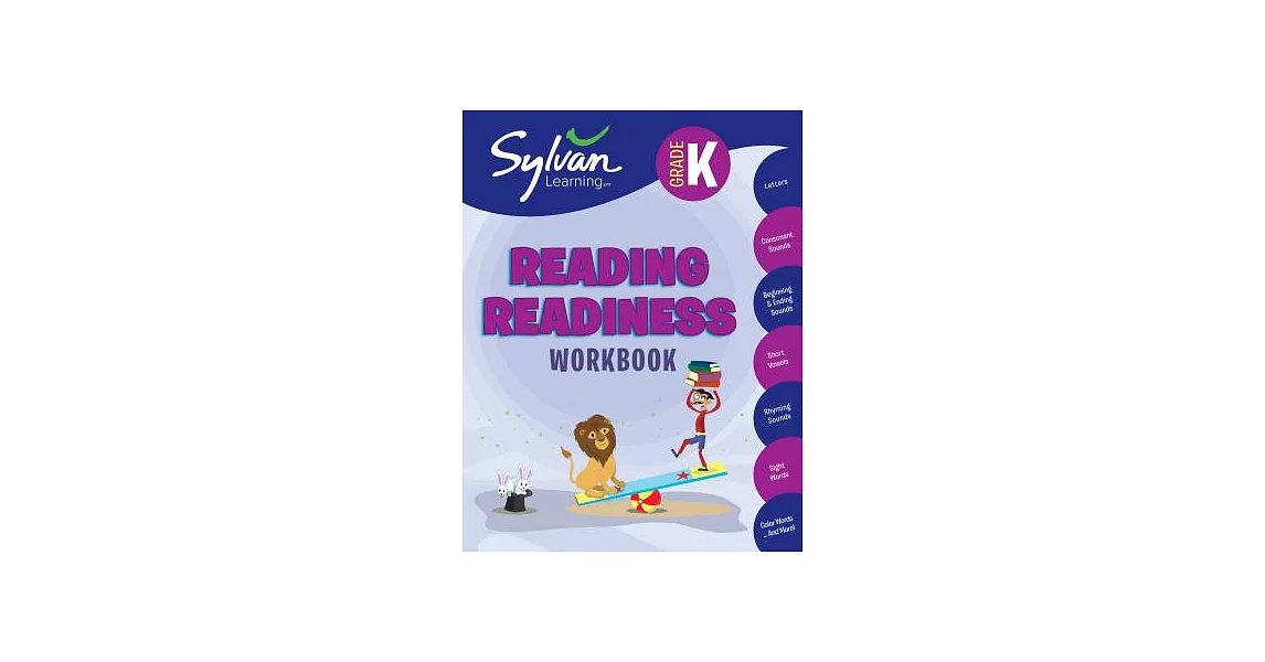 博客來-Kindergarten Reading Readiness Workbook: Activities, Exercises, and ...