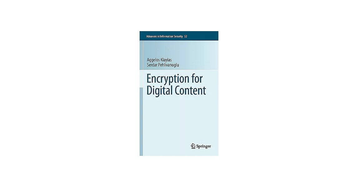博客來-Encryption for Digital Content