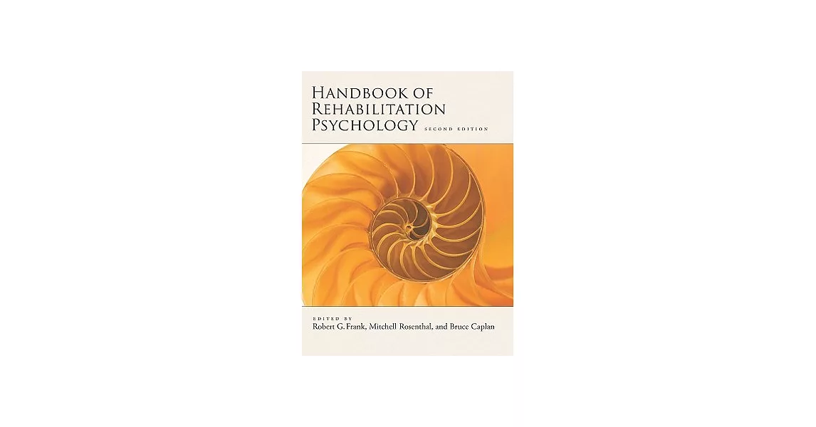 博客來-Handbook of Rehabilitation Psychology