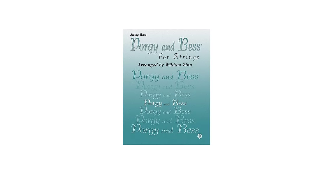 博客來-Porgy and Bess for Strings: String Bass