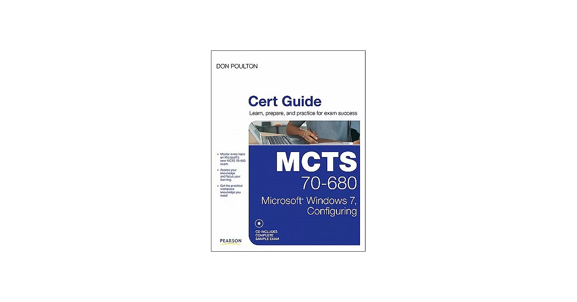 博客來-MCTS 70-680 Cert Guide: Microsoft Windows 7, Configuring