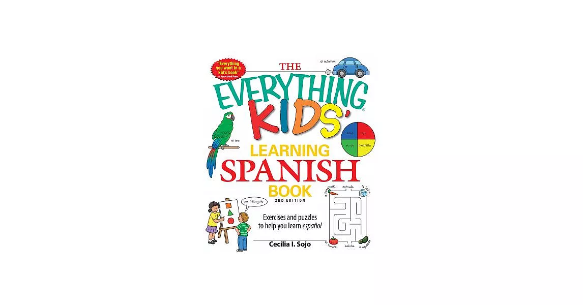 博客來-The Everything Kids’ Learning Spanish Book: Exercises and Puzzles ...