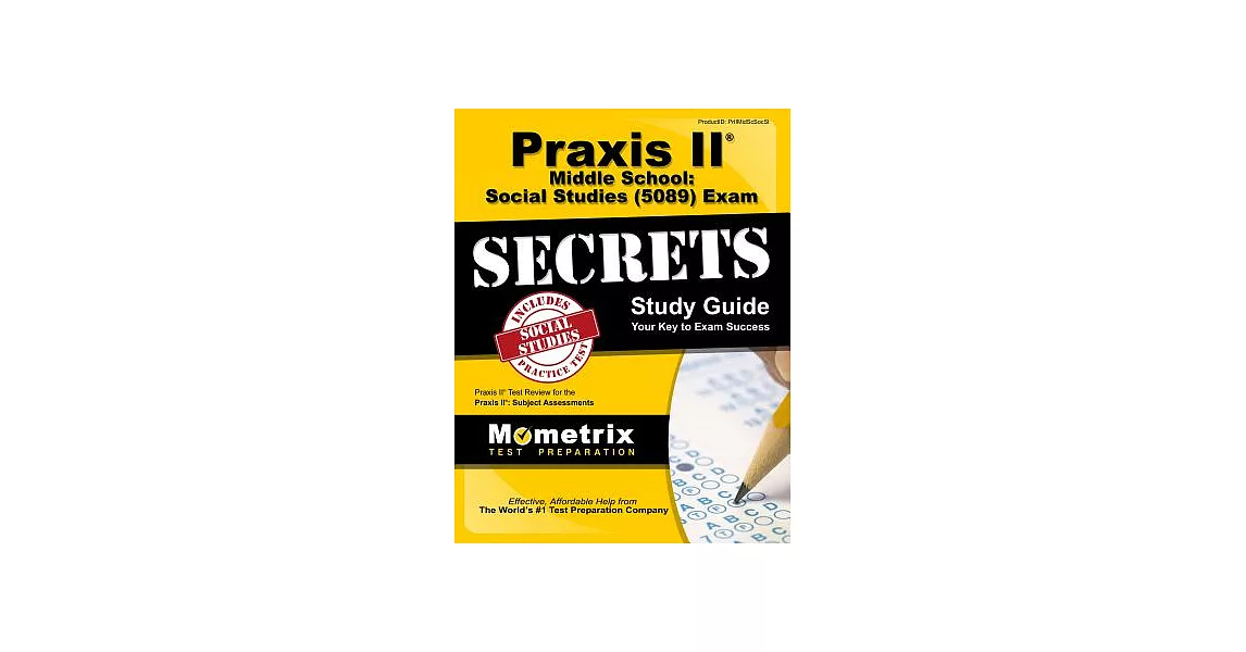 博客來-Praxis II Middle School: Social Studies (5089) Exam Secrets Study ...