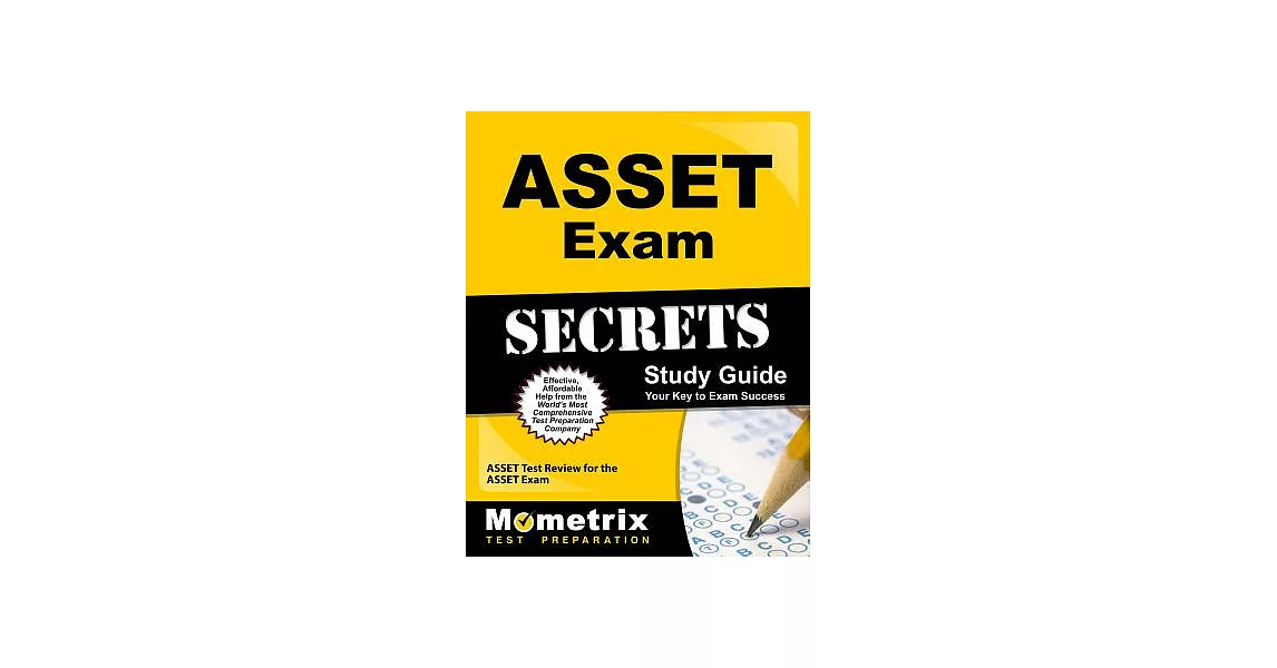 博客來-ASSET Exam Secrets: ASSET Test Review for the ASSET Exam