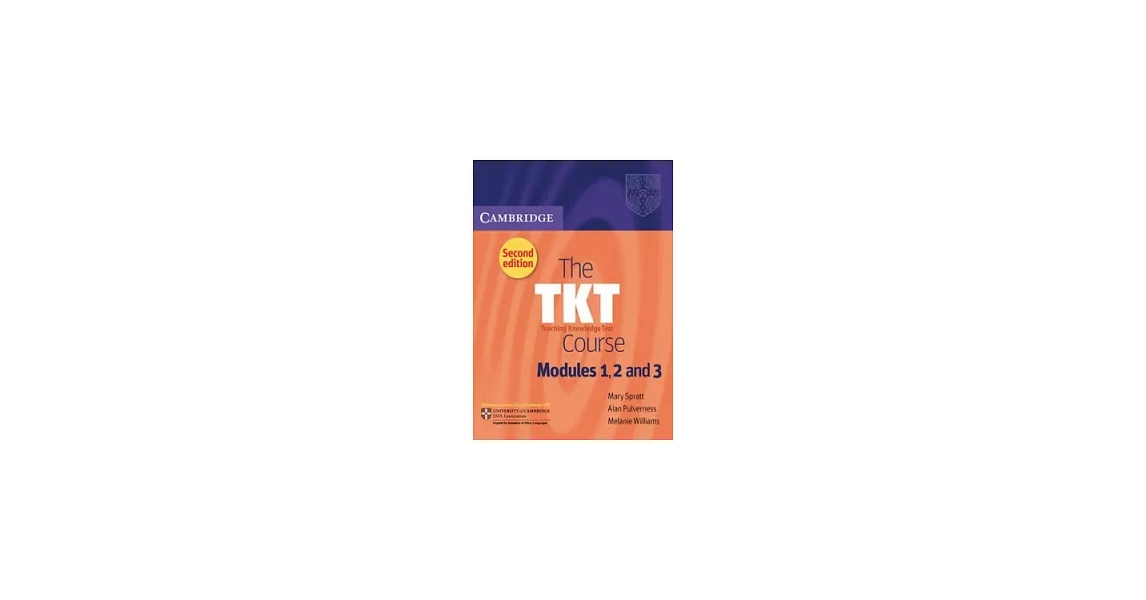 博客來-The TKT Course Modules 1, 2 and 3: Teaching Knowledge Test