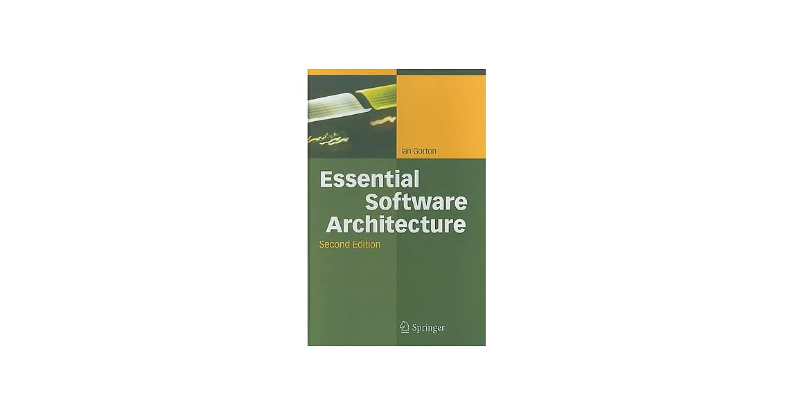 博客來-Essential Software Architecture