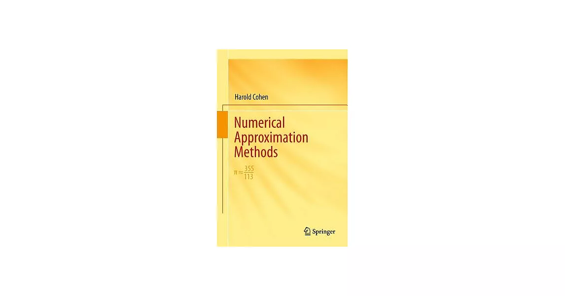 博客來-Numerical Approximation Methods
