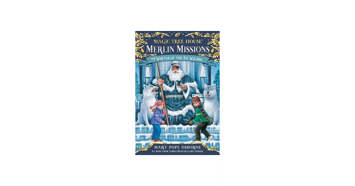博客來-神奇樹屋Magic Tree House Merlin Mission #4: Winter of the Ice Wizard