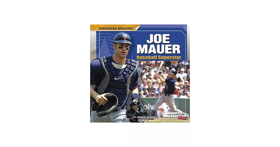 博客來-Joe Mauer Baseball Superstar: Baseball Superstar