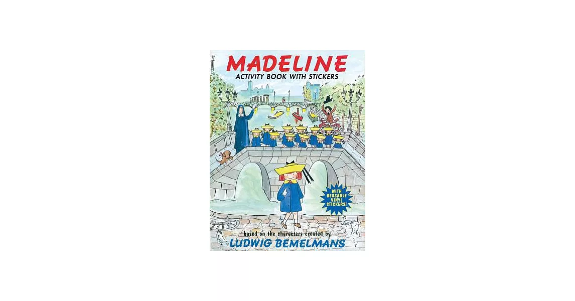 博客來-Madeline Activity Book with Stickers