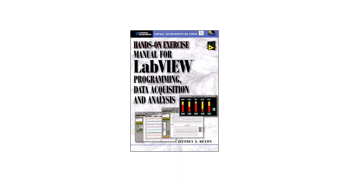 博客來-Hands-On Exercise Manual for Labview Programming, Data Acquisition and Analysis