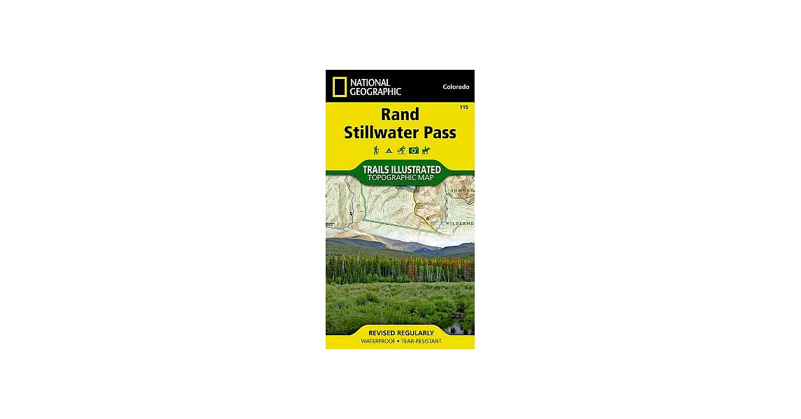 博客來-National Geographic Trails Illustrated Map Rand / Stillwater Pass