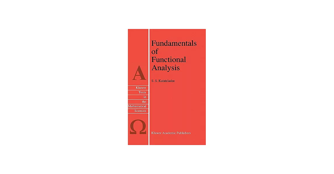 博客來-Fundamentals of Functional Analysis