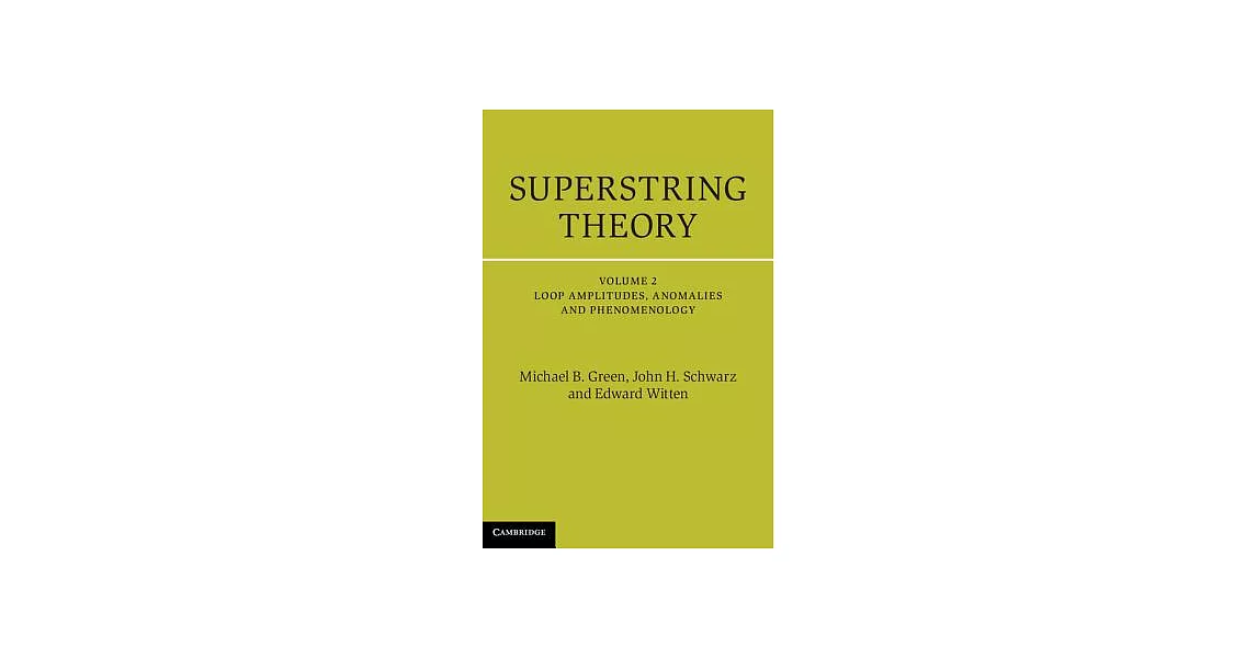 博客來-Superstring Theory