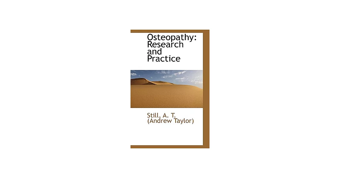 博客來-Osteopathy: Research and Practice