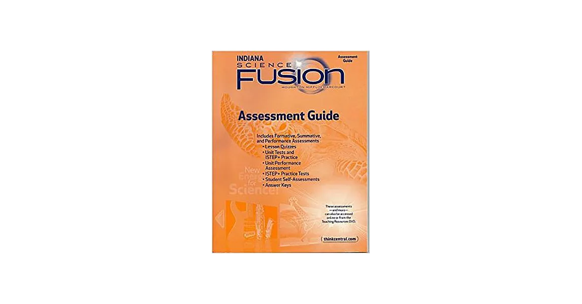 博客來-Science Fusion Assessment Guide Grade 2: Houghton Mifflin Harcourt Science Fusion Indiana