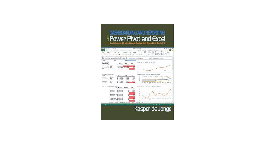 博客來-Dashboarding and Reporting With Power Pivot and Excel: How to Design and Create a Financial ...