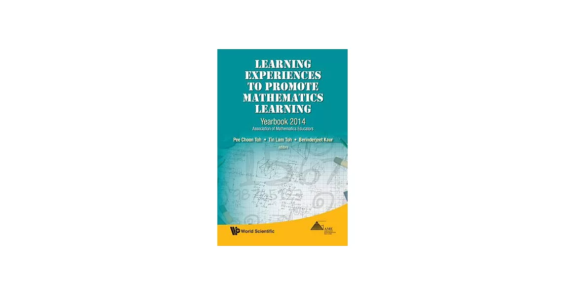 博客來-Learning Experiences to Promote Mathematics Learning: Yearbook 2014 ...