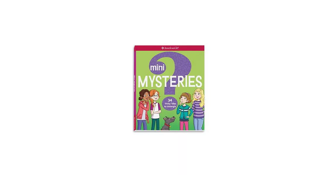 博客來-Mini Mysteries: 34 Tricky Tales to Untangle