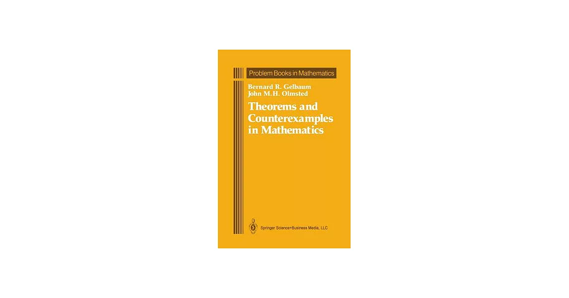 博客來-Theorems and Counterexamples in Mathematics