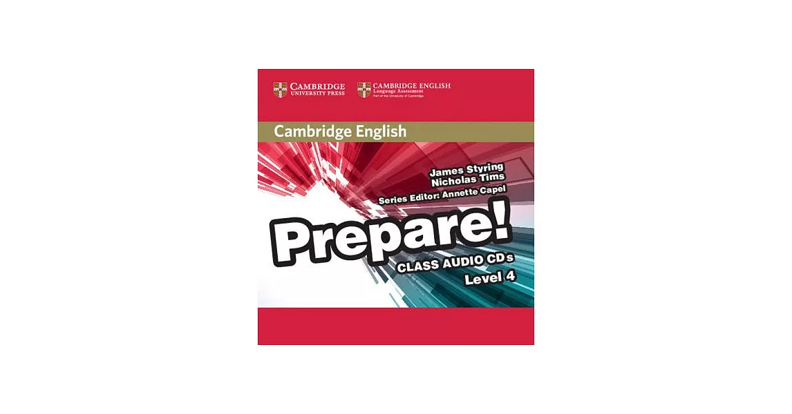 博客來-Cambridge English Prepare! Level 4