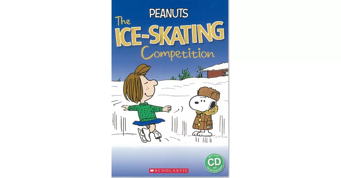 博客來-Scholastic Popcorn Readers Level 2: Peanuts: The Ice-skating ...