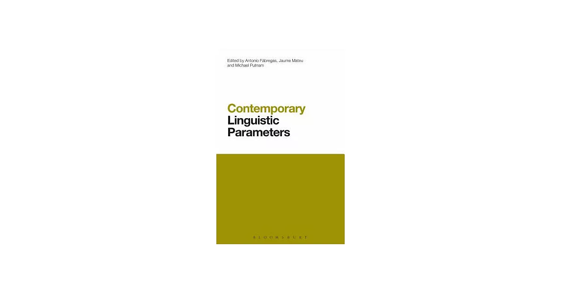 博客來-Contemporary Linguistic Parameters