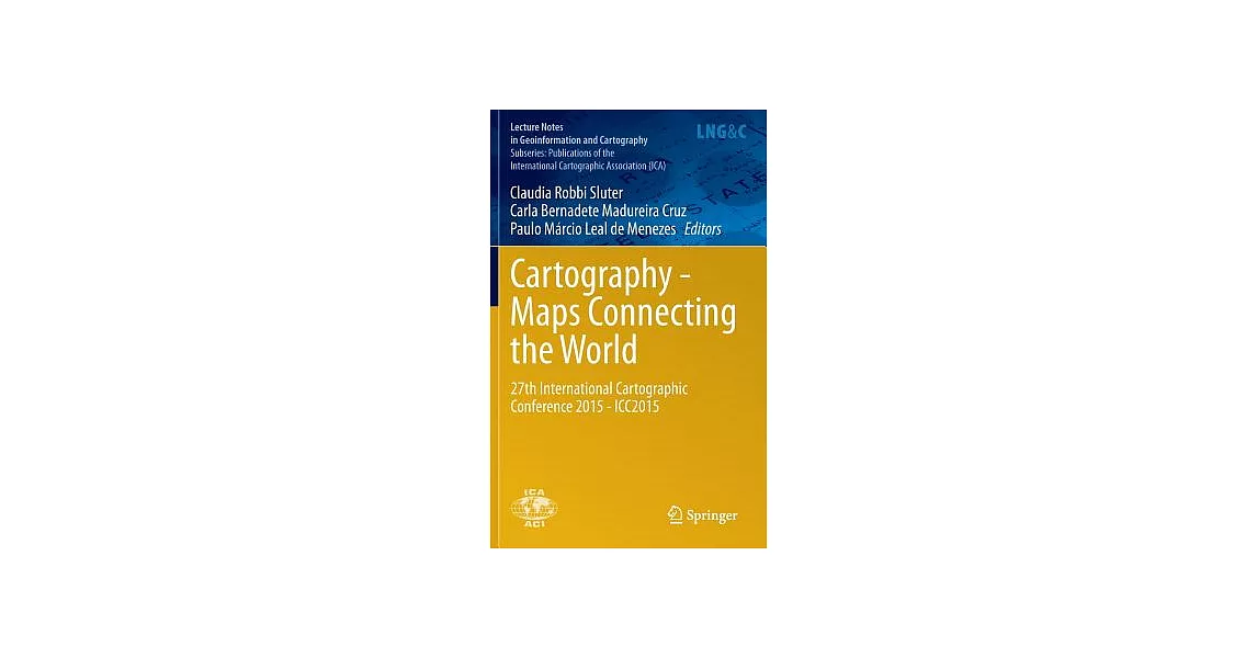博客來-Cartography: Maps Connecting the World: 27th International ...