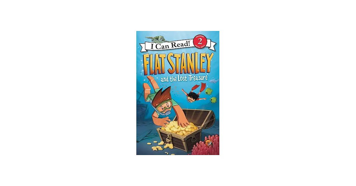 博客來-Flat Stanley and the Lost Treasure（I Can Read Level 2）