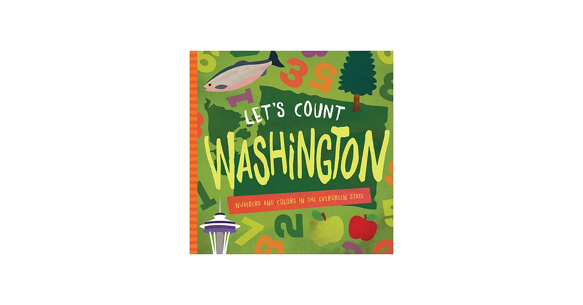 博客來-Let’s Count Washington: Numbers and Colors in the Evergreen State