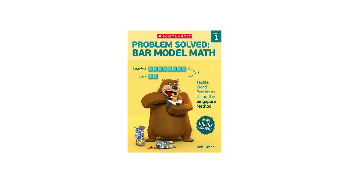 博客來-Problem Solved: Bar Model Math: Grade 1: Tackle Word Problems Using ...