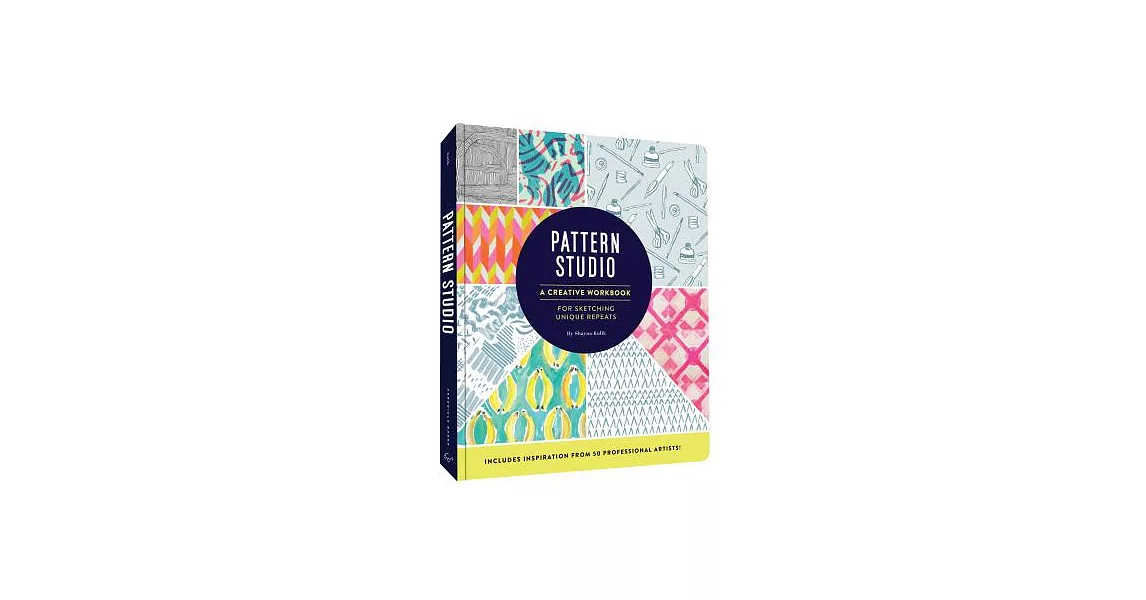 博客來-Pattern Studio: A Creative Workbook for Sketching Unique Repeats