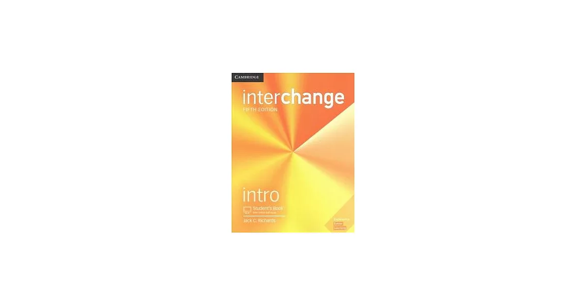 博客來-Interchange Intro Student’s Book with Online Self-Study