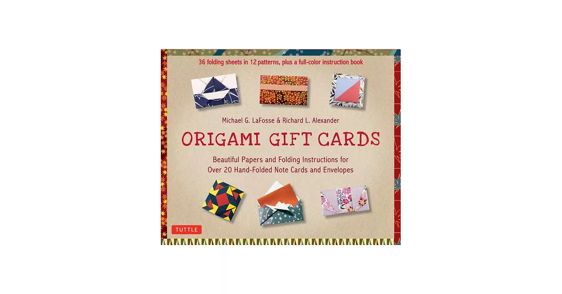 博客來-Origami Gift Cards: Beautiful Papers and Folding Instructions for ...