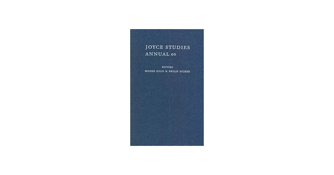 博客來-Joyce Studies Annual 2017