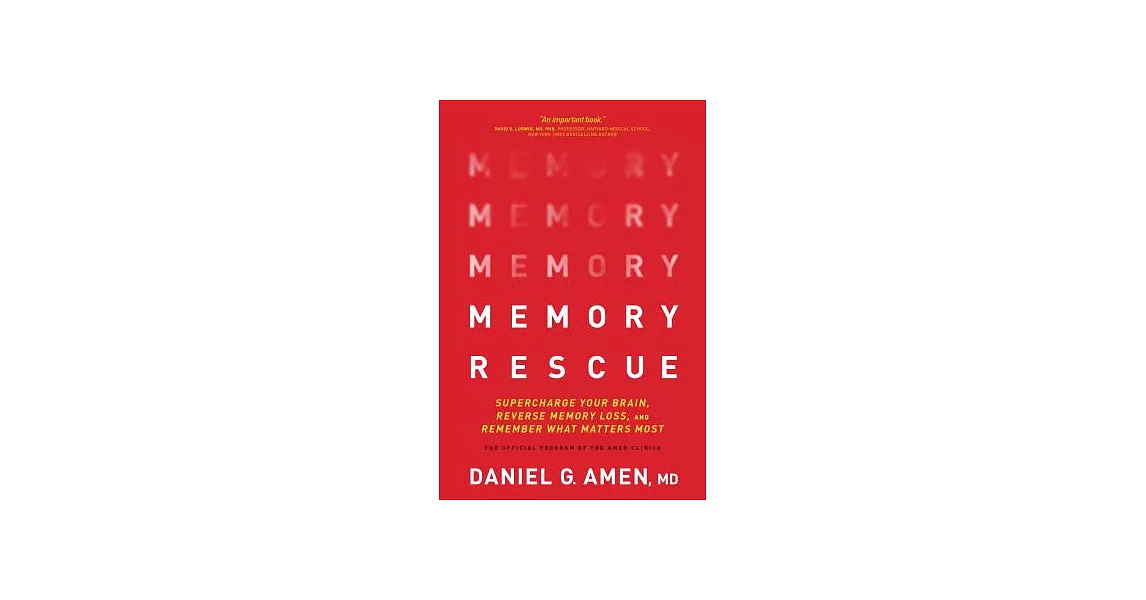 博客來-Memory Rescue: Supercharge Your Brain, Reverse Memory Loss, and ...