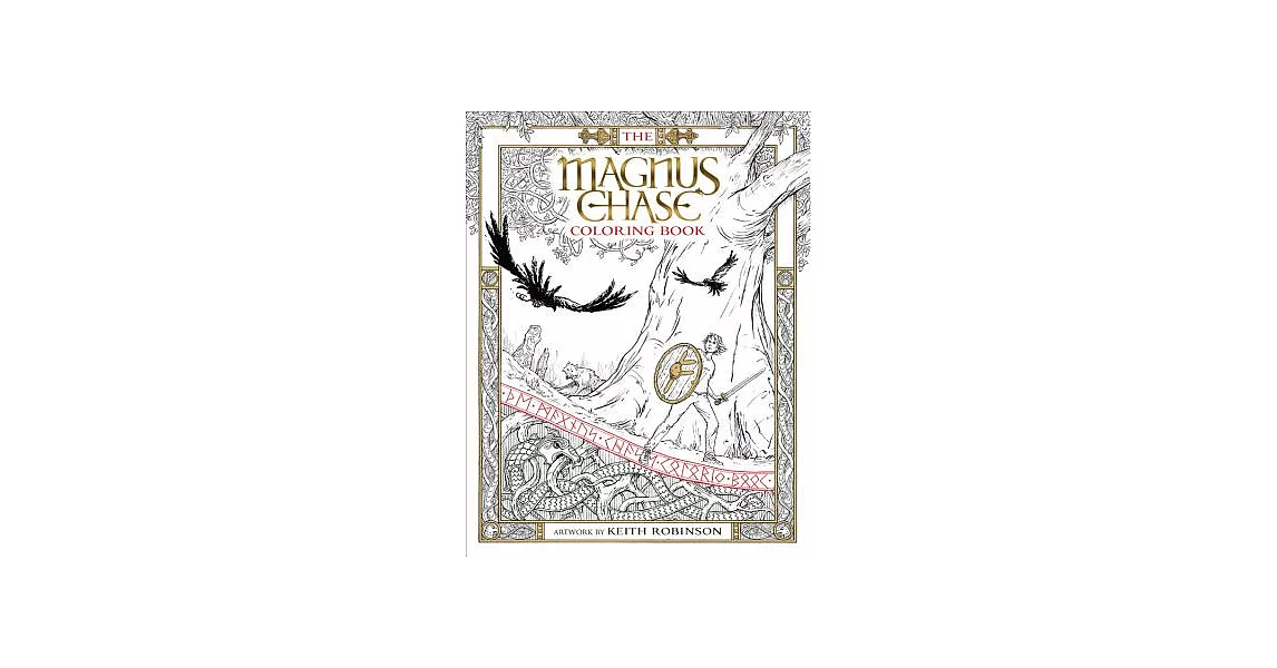 博客來-The Magnus Chase Coloring Book