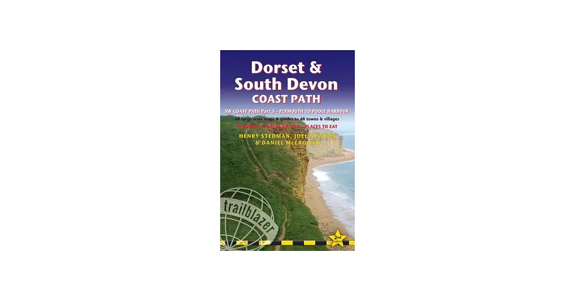 博客來-Dorset & South Devon Coast Path: (sw Coast Path Part 3) - Includes ...